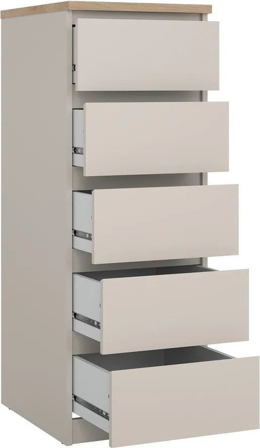 Krémová komoda 40x111x50 cm Naia – Tvilum