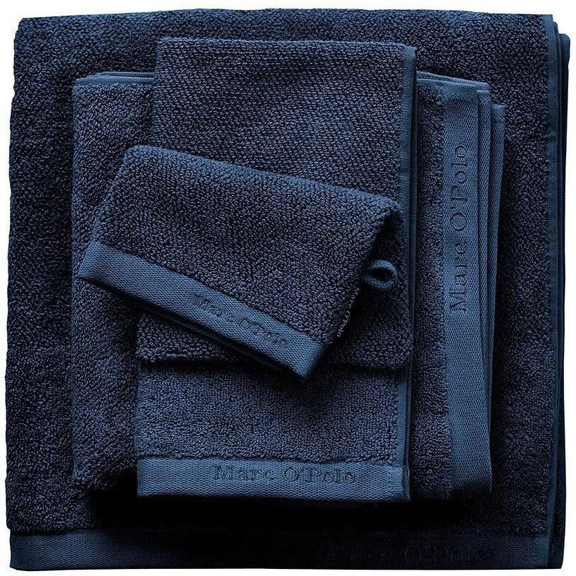 Luxusní froté ručník, koupací ručník, bavlna, modrá barva, 30x50