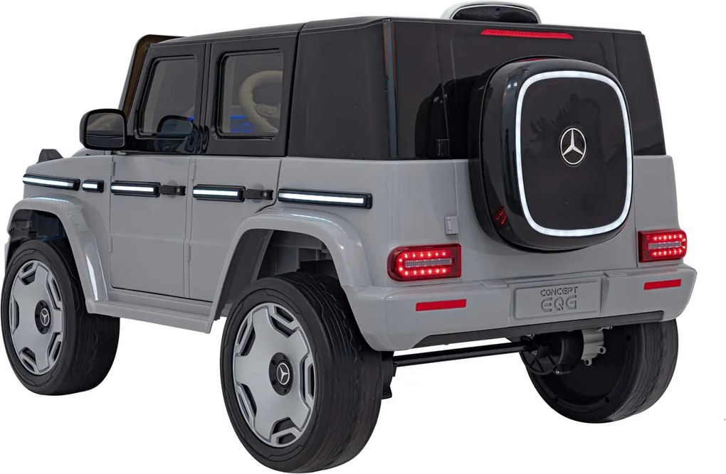 Ramiz Auto Mercedes Benz EQG stříbrné