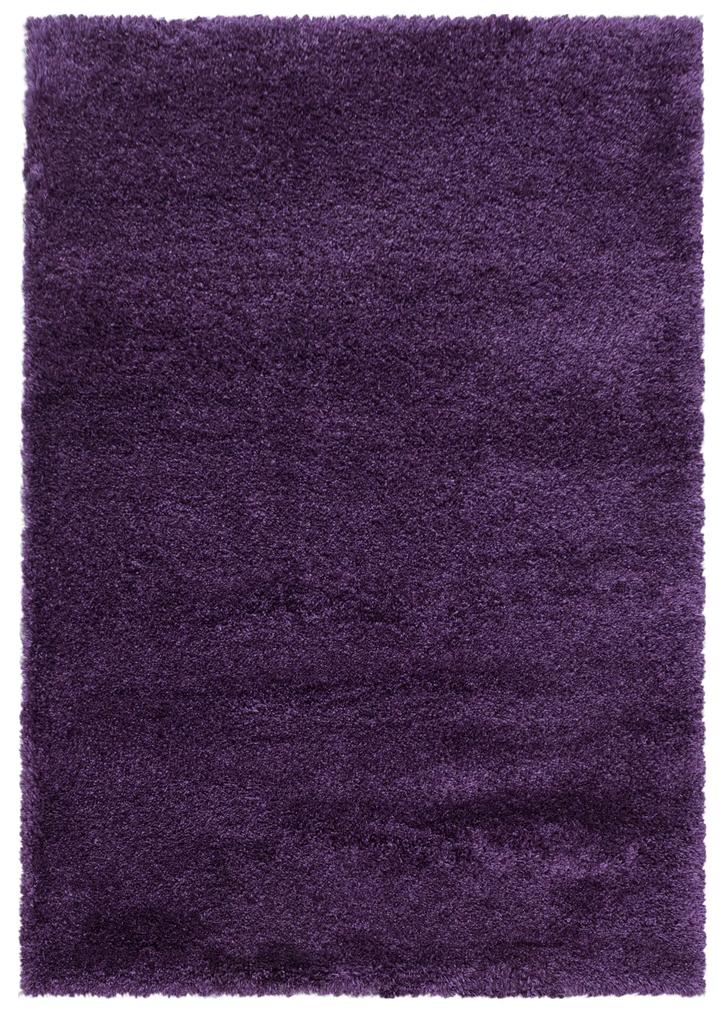 Ayyildiz Kusový koberec FLUFFY 3500, Lila Rozměr koberce: 160 x 230 cm