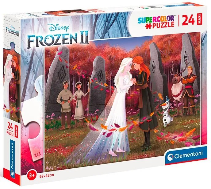 Clementoni - Puzzle Maxi 24 Frozen 2