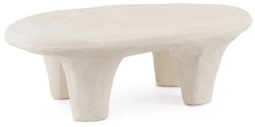 BIZZOTTO Odkládací stolek ALBIN bílý 102x62 cm 0747214