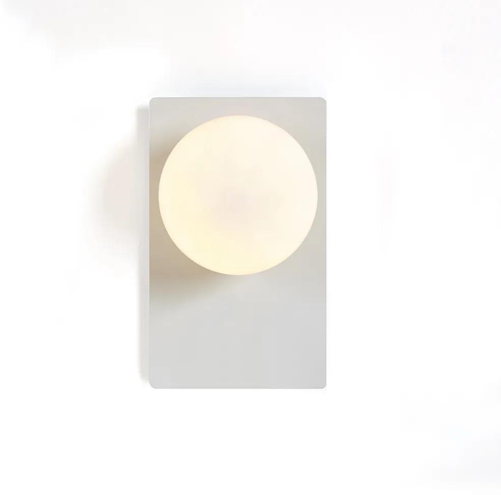 Jednoduché nástěnné svítidlo Glos Barva: Bílá