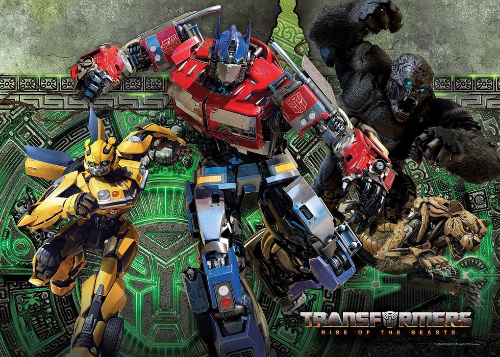 Dětská fototapeta na míru Transformers Vzhůru do Boje | Vliesová fototapeta na zed' | DFT5P352203
