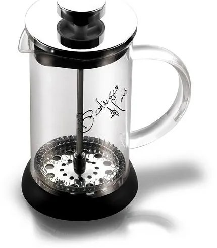 BERLINGERHAUS Konvička na čaj a kávu French Press 350 ml černá