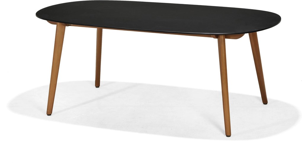 Oválný stůl MONTREUX 190x105 cm (černá)
