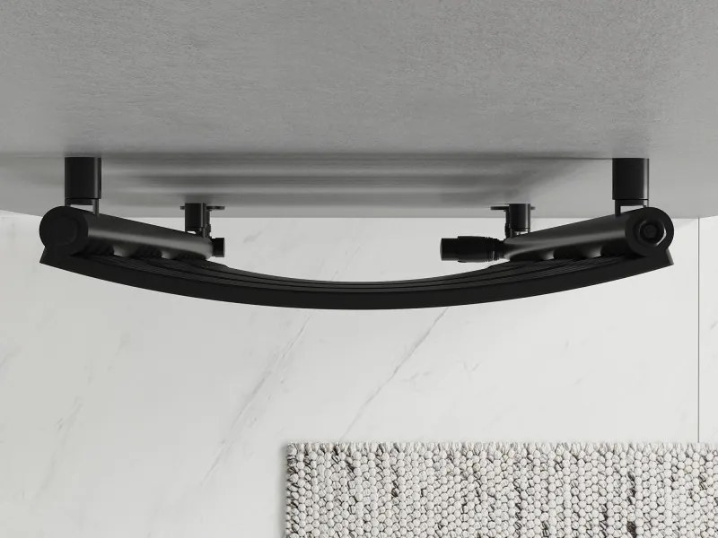 Mexen Bachus topné těleso 1600 x 500 mm, 668 W, černá, W109-1600-500-00-70