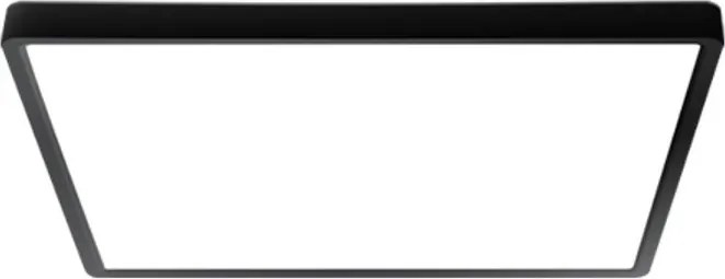 Černá stropní svítidlo čtvercová nástěnná lampa s proměnnou barvou světla Led 18W Bastia