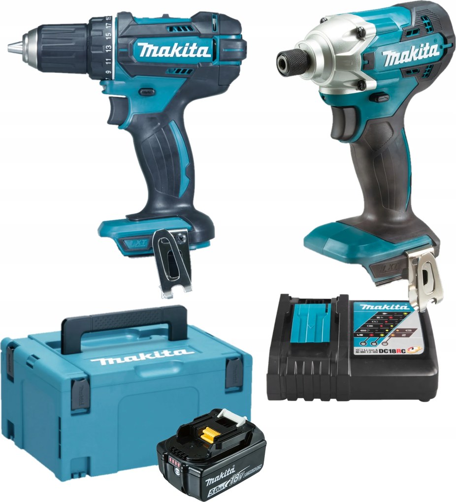 Makita DLX2339JX1-1 Combo Set 18V DDF482 156 1 Akumulátor