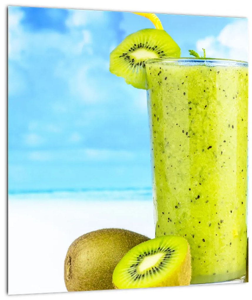 Obraz - kiwi smoothie (30x30 cm)