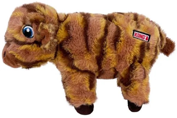 Hračka plyš KONG Low Stuff Stripes Cow M
