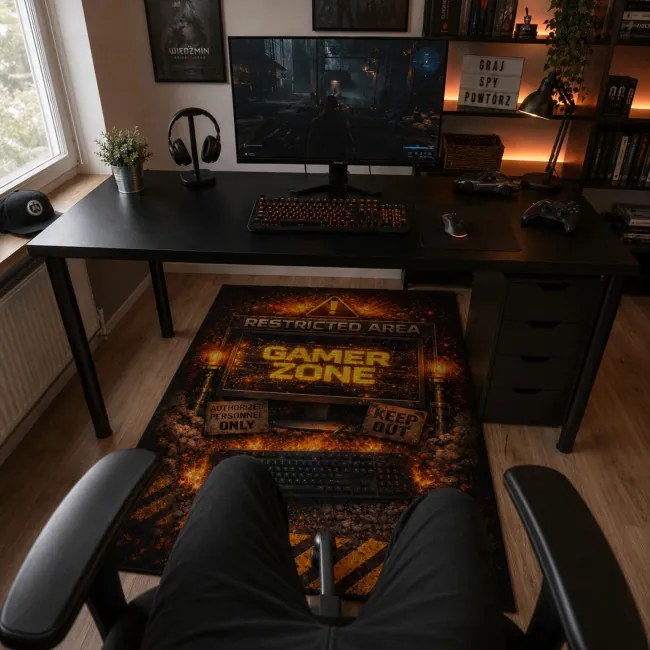 Protiskluzový herní koberec Restricted