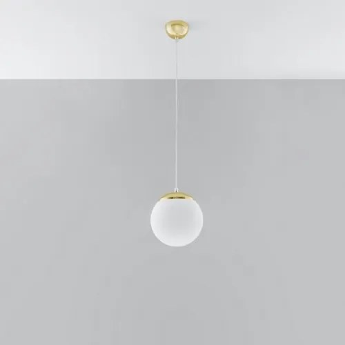 Závěsné svítidlo SOLLUX UGO 20 zlaté E27 1x60W bez žárovky SL.0715