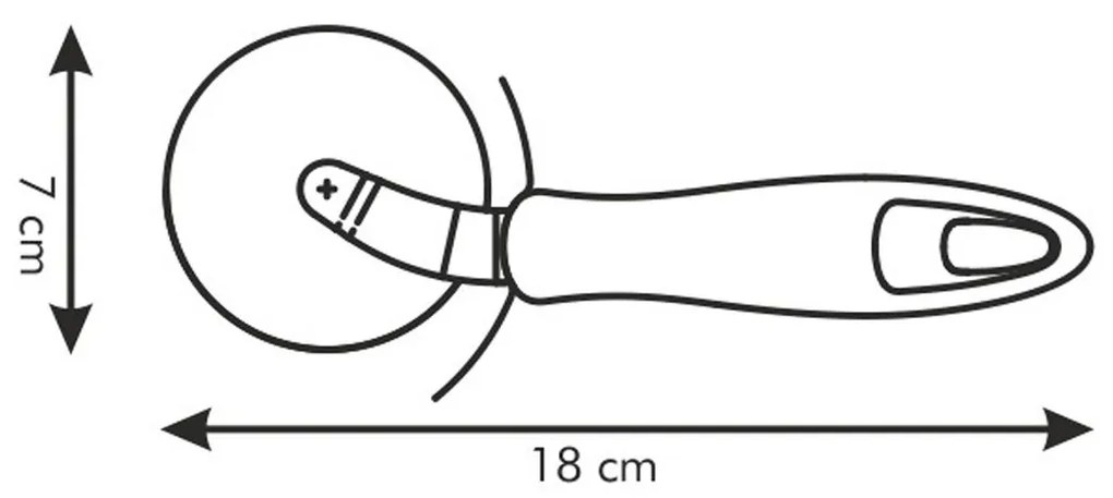 TESCOMA Krájecí kolečko PRESTO