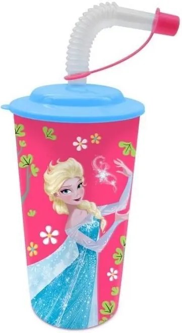 ELI 3D plastový kelímek Frozen / hrnek Frozen 480 ml - Elsa