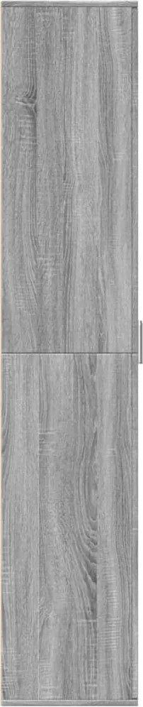 Skříň highboard šedá sonoma 60 x 35 x 180 cm kompozitní dřevo 3276670