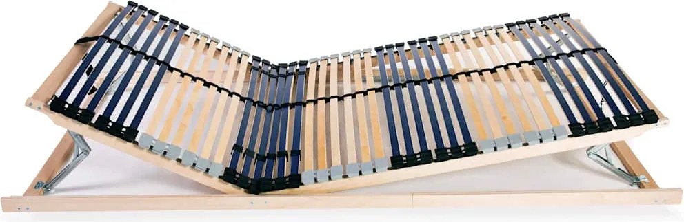 Lamelový rošt postele se 42 lamelami 7 zón 120 x 200 cm 246477