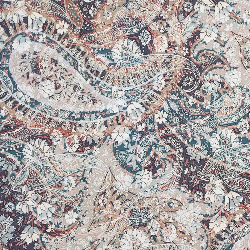 SCANquilt povlečení SATÉN DESIGN marbella béžovovínová 140 x 200/70 x 90 cm