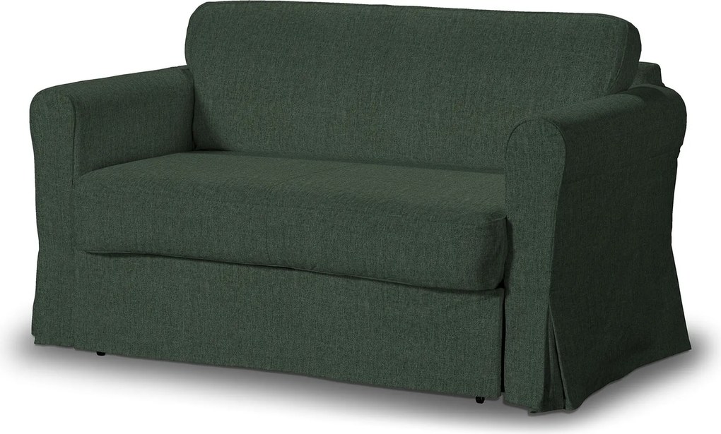 Potah na pohovku IKEA  Hagalund barva zelená látka pletený vzor