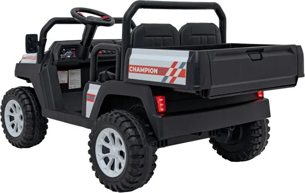 Elektrické autíčko Pick-Up Champion bílé