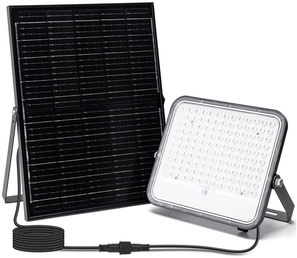 Aigostar - LED RGBW Stmívatelný solární reflektor LED/200W/3,4V IP66 + DO