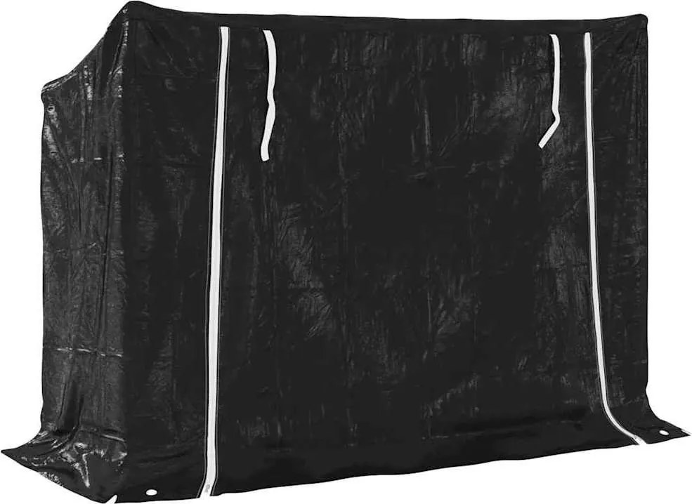 vidaXL Stojan na palivové dřevo s krytem 151x60,5x110,5 cm [4104941]