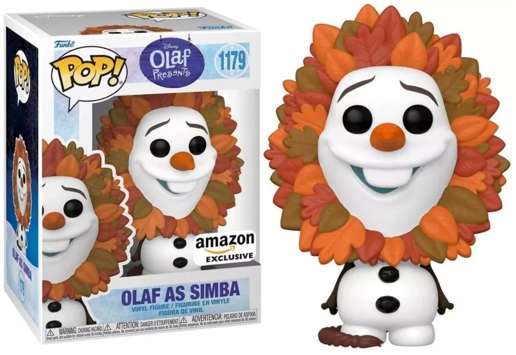 Funko pop! disney olaf presents olaf as simba 1179