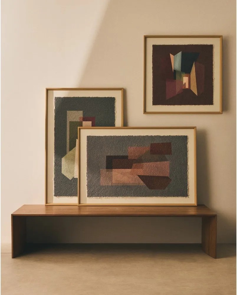 Tištěný obraz s rámem/na plátně 60x90 cm Veluni – Kave Home