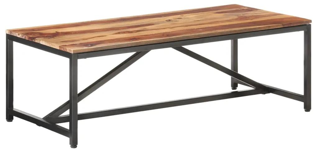286347 vidaXL Konferenční stolek 120 x 60 x 40 cm masivní sheeshamové dřevo