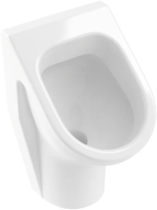 VILLEROY & BOCH Villeroy &amp; Boch ARCHITECTURA - Odsávací pisoár, 355x385 mm, přívod vody skrytý, bílá alpin 55740001