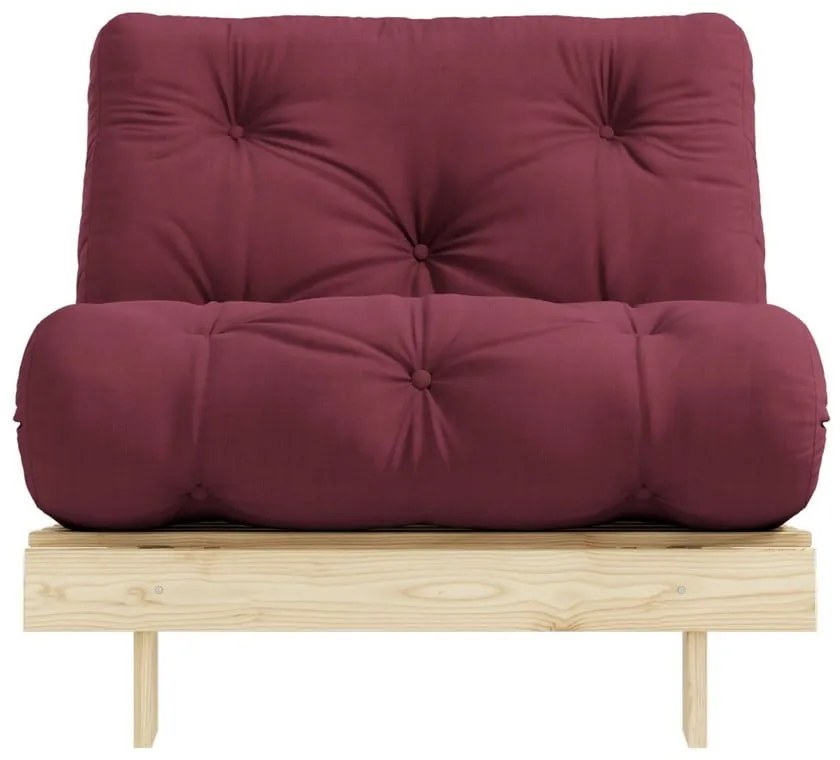 Variabilní křeslo Karup Design Roots Raw/Bordeaux