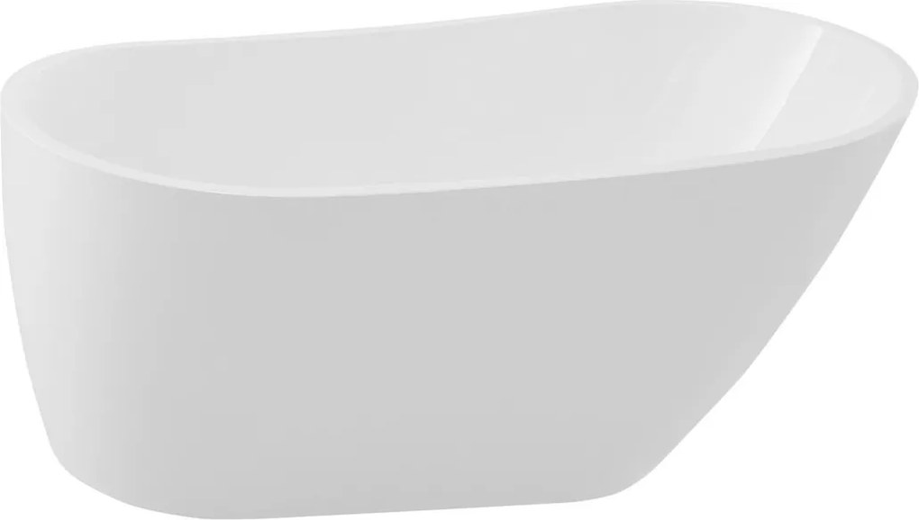 Aqualine Aqualine, TISA volně stojící vana 150x75 cm, bílá, E1575