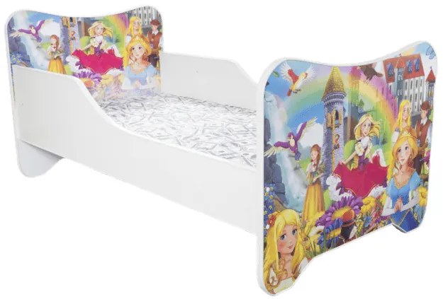 TopBeds dětská postel s obrázkem 140x70 - Království