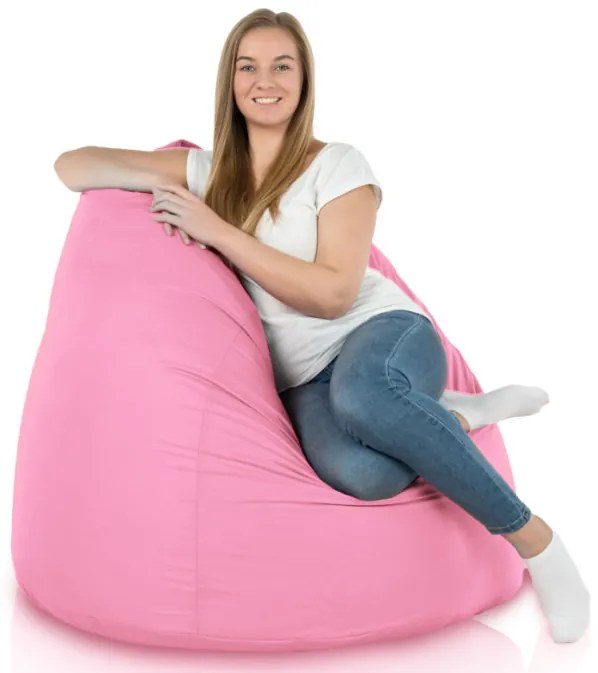 Sedací vak SAKO pudrově růžový OUTDOOR