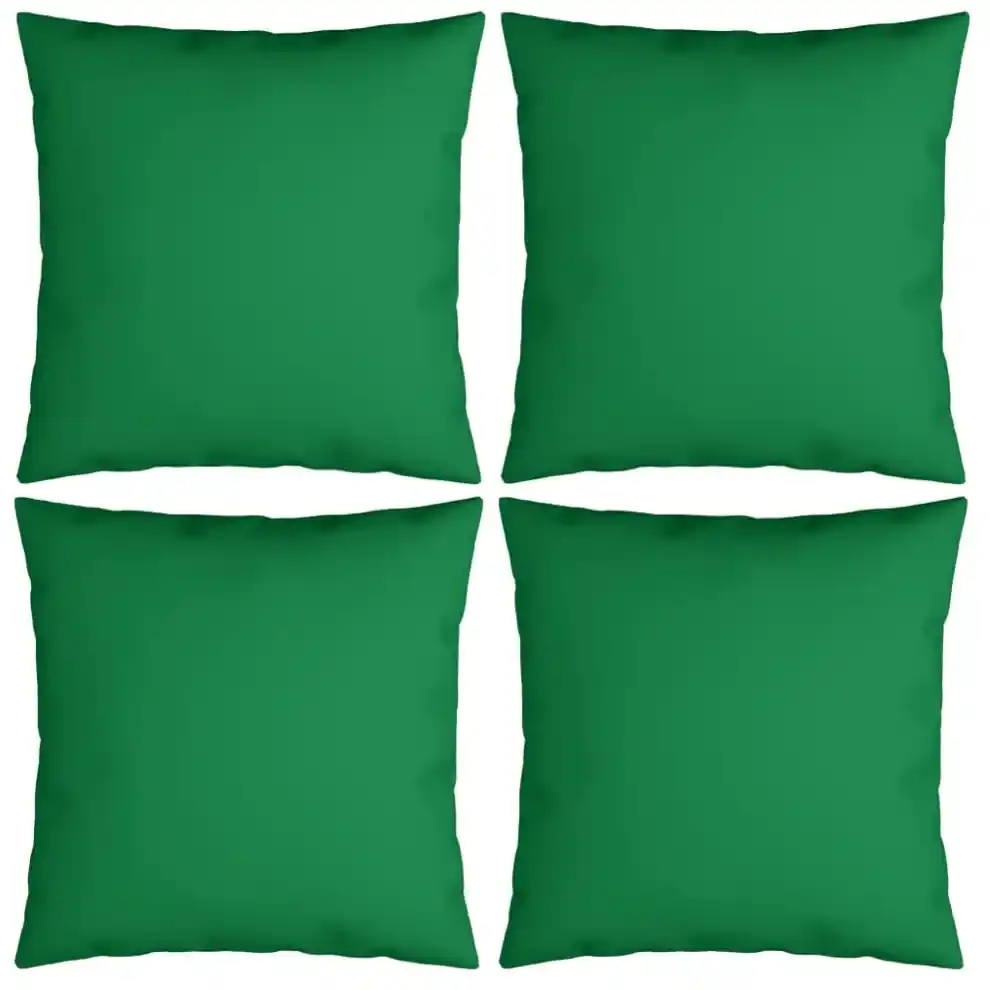 Dekorační polštáře 4 ks zelené 50 x 50 cm textil, 314358 HangarStore.cz |  BIANO