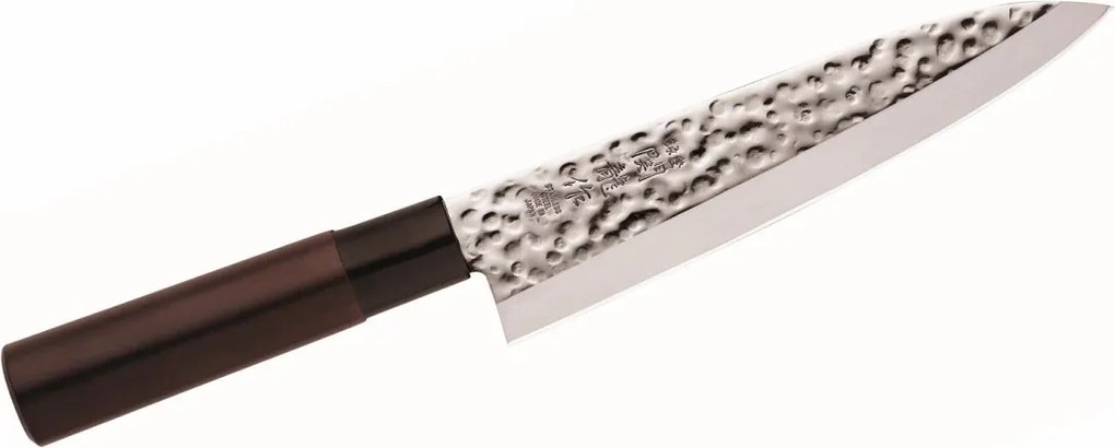 Nůž Sekiryu Katei Hammered Gyuto 180 mm [srh900] na maso a zeleniny