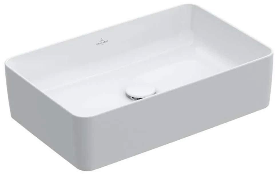 Villeroy & Boch Collaro - Umyvadlo na desku, 56x36 cm, alpská bílá 4A205601