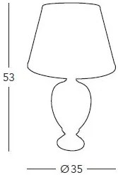 Luxusní stolní lampa Kolarz Dauphin 780.70