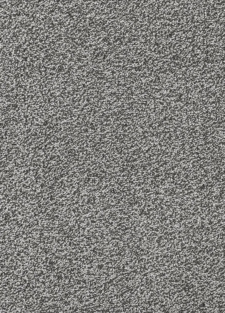 Koberce Breno Metrážový koberec MIRA 96, šíře role 400 cm, Šedá, Vícebarevné