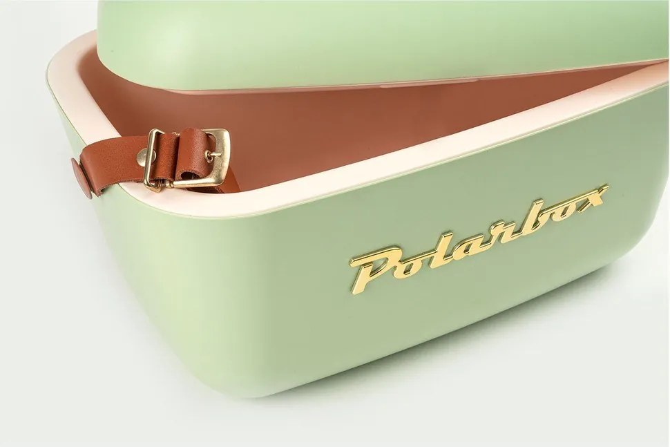 Světle zelený chladicí box 20 l Classic – Polarbox