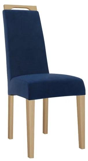 Jídelní židle JK79, Barva dřeva: bílá, Potah: Magic Velvet 2258
