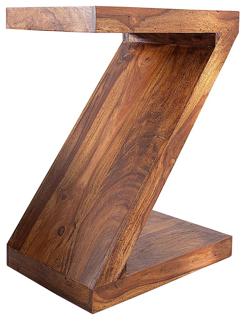Noble Home Odkládací stolek BIG Z, 45 cm, sheesham
