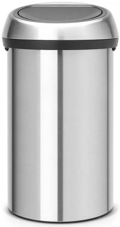 Brabantia dotykový odpadkový koš Touch Bin 60l, matná ocel/FPP, 484506