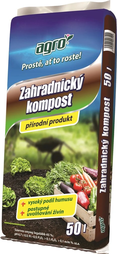 AGRO Zahradnický kompost 50 l