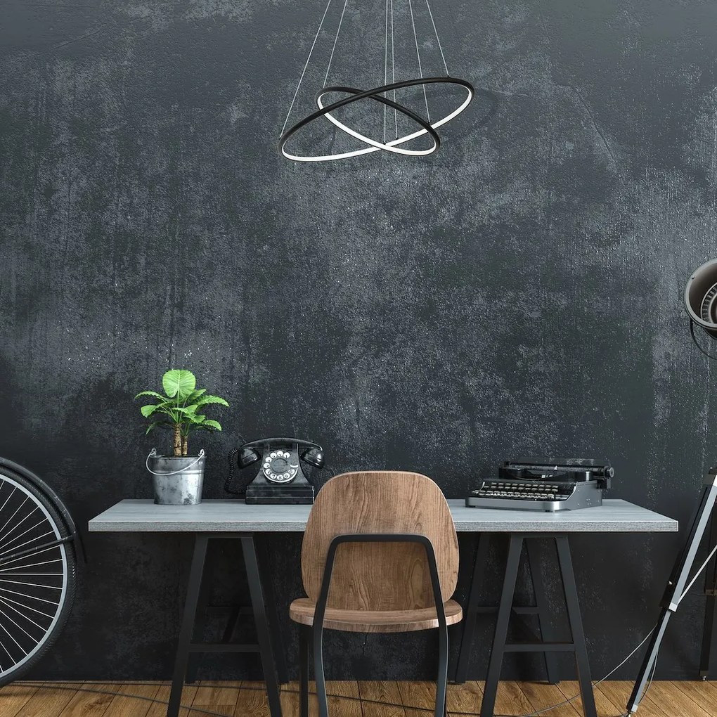 Závěsné LED svítidlo Orion, 2x LED 53w, 3000k, b