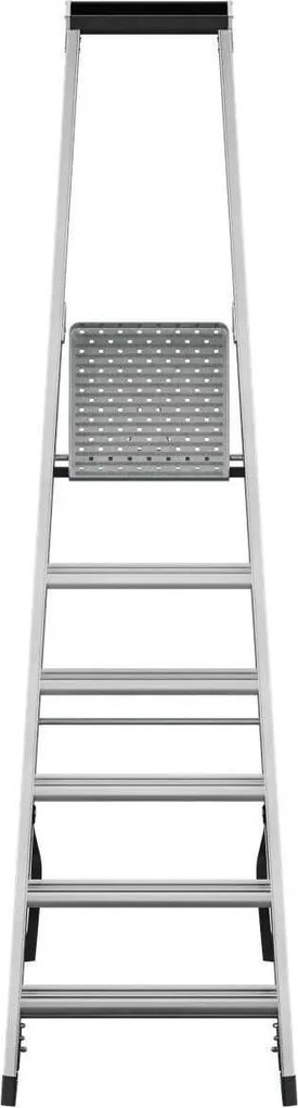 Hliníkové schůdky Hailo Master P80 6 stupňů, 10000-119