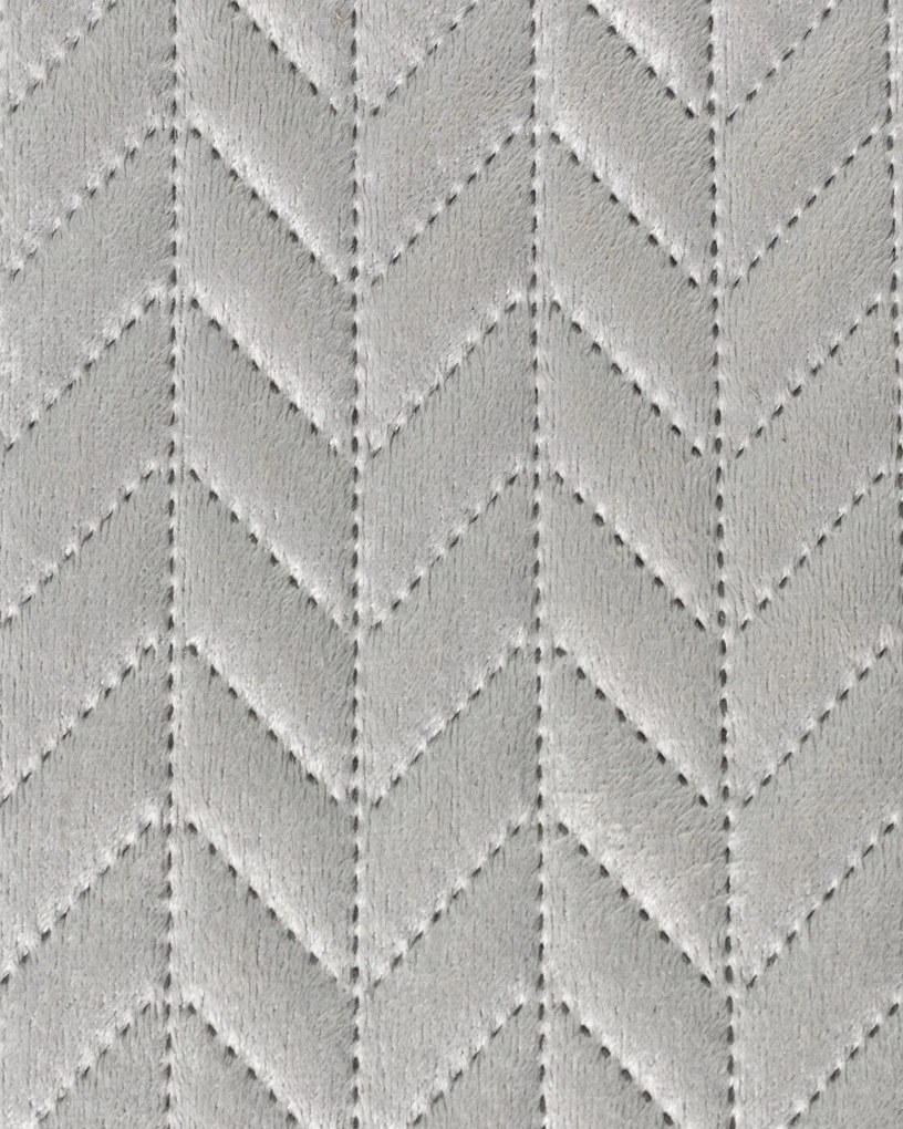 Sametový přehoz Silky Touch 220x240cm grey
