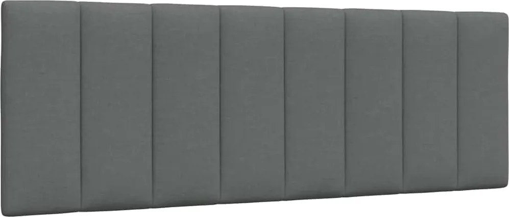 Rám postele bez matrace Hanko tmavě šedá 120 x 200 cm textil 3310378