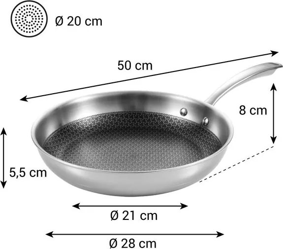 TESCOMA Pánev SteelCRAFT ø 28 cm