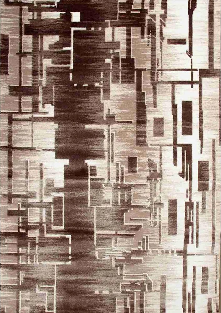 Luxusní koberec akryl Simon hnědý, Velikosti 160x230cm